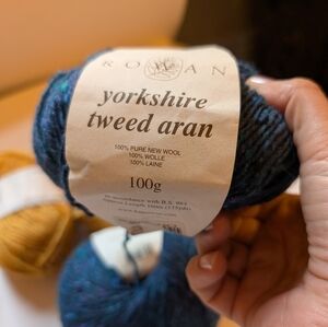 Rowan | Accents | Rowan And Lopi Yarn Set Blue And Yellow 0gr X 2 And ...